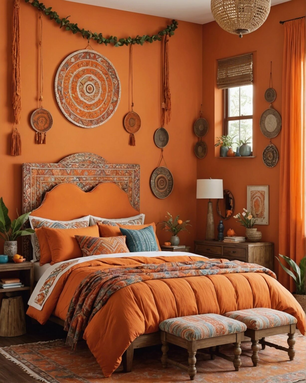 21 Green & Terracotta Bedroom Ideas – ToolzView