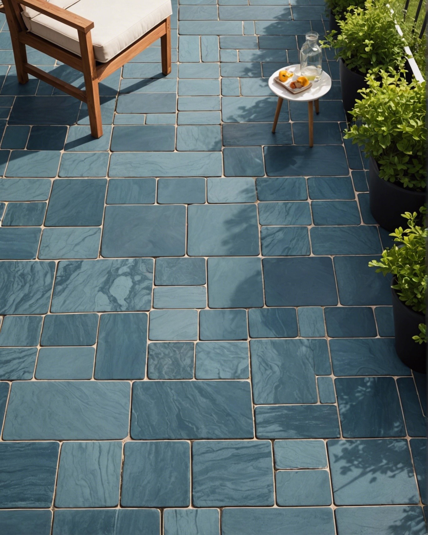 35 Trendy Small Patio Tile Ideas – ToolzView