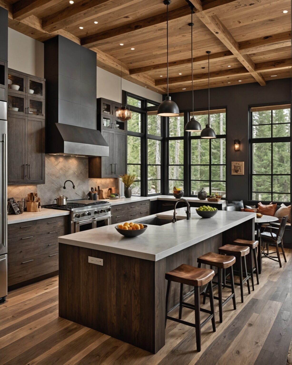 20 Modern Mountain Home Interior Designs – ToolzView