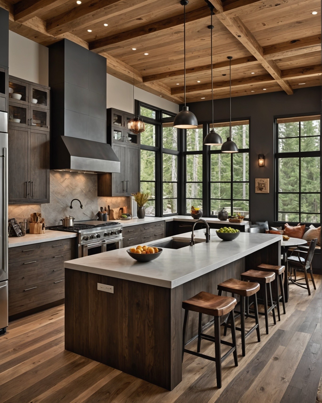 20 Modern Mountain Home Interior Designs – ToolzView