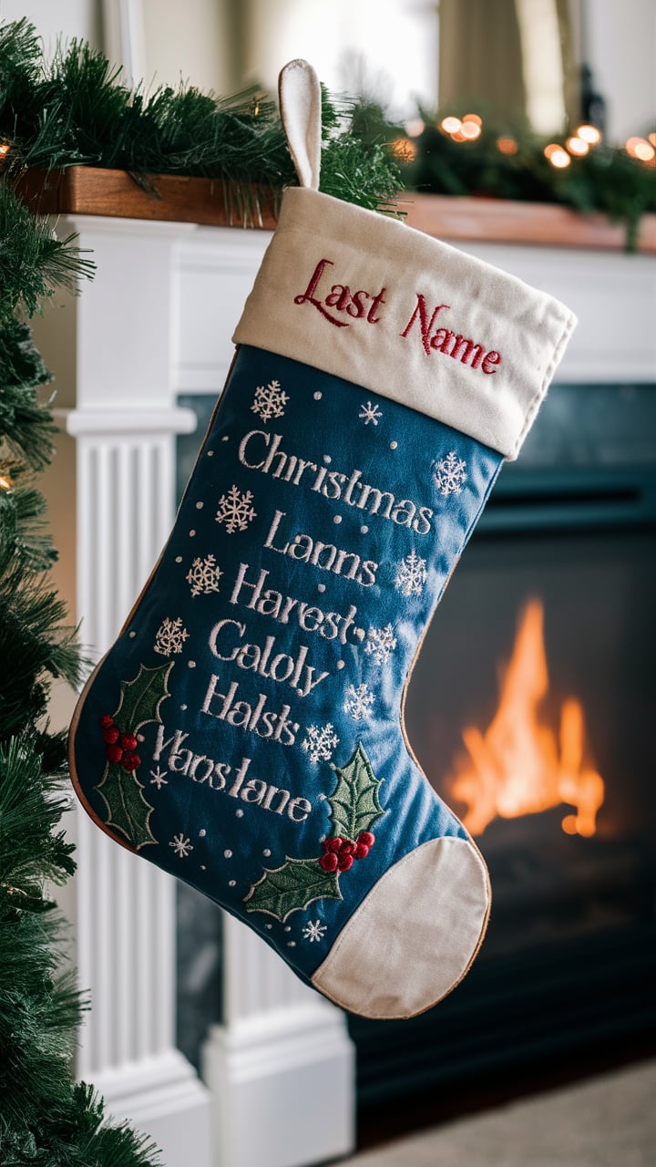 20 Blue Christmas Stocking Ideas – ToolzView