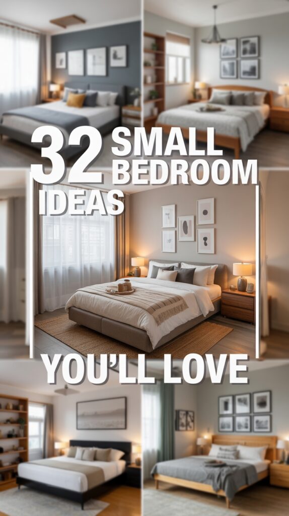 31 Clever Small Bedroom Ideas – ToolzView