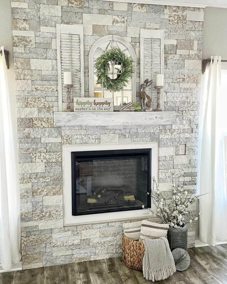 30 Beautiful Spring Fireplace Decorating Ideas That Will Transform Your ...