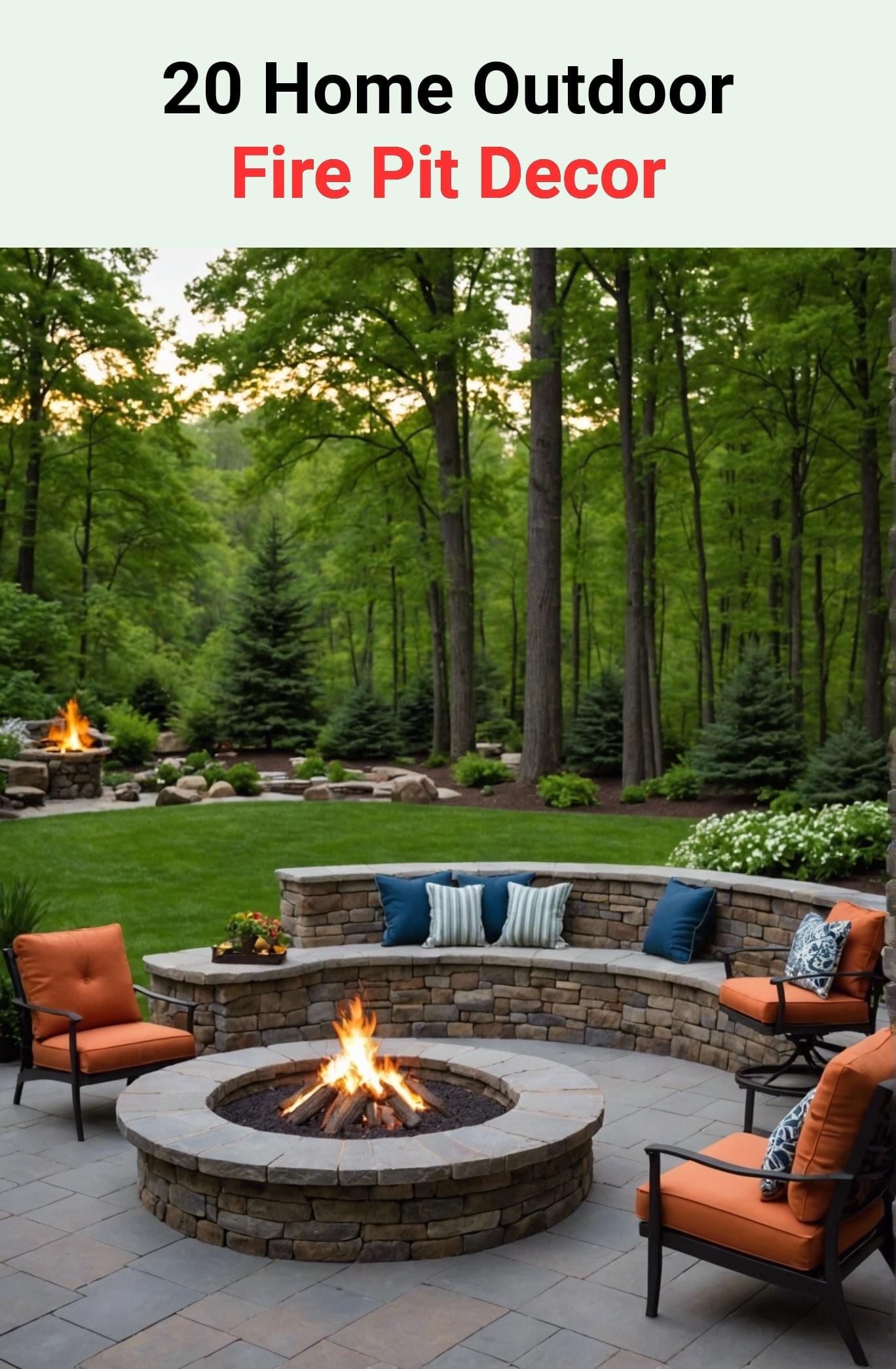 20 Home Outdoor Fire Pit Decor – ToolzView