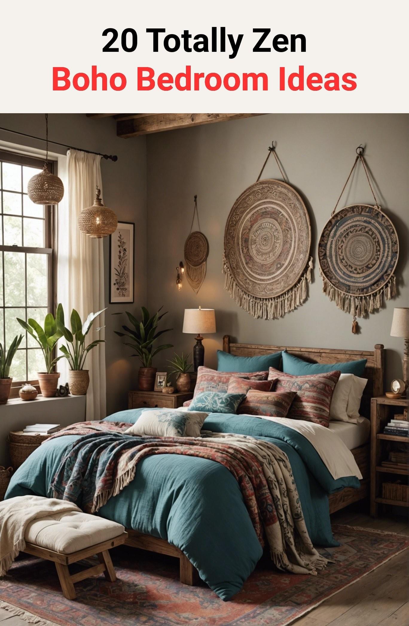 20 Totally Zen Boho Bedroom Ideas Toolzview