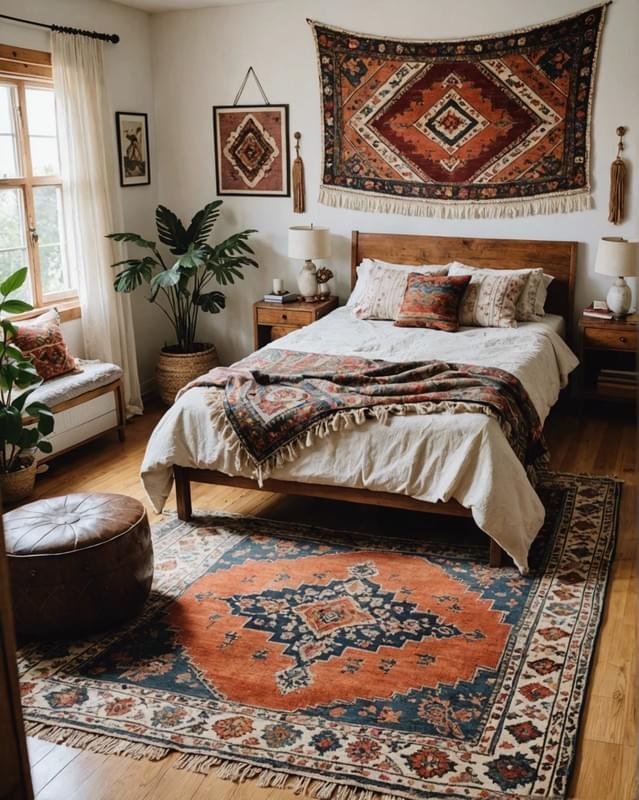 20 Retro 1980s Boho Style Bedroom Ideas – ToolzView