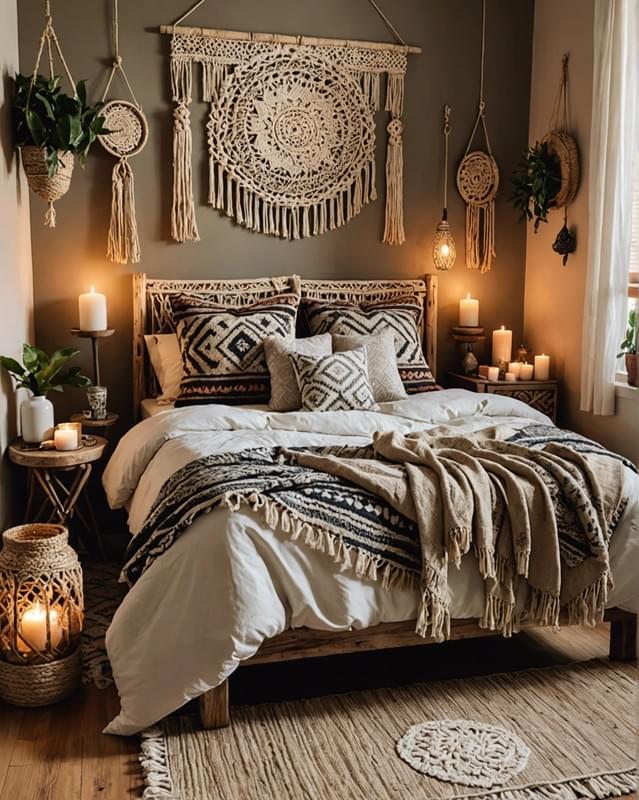 20 Totally Zen Boho Bedroom Ideas – ToolzView